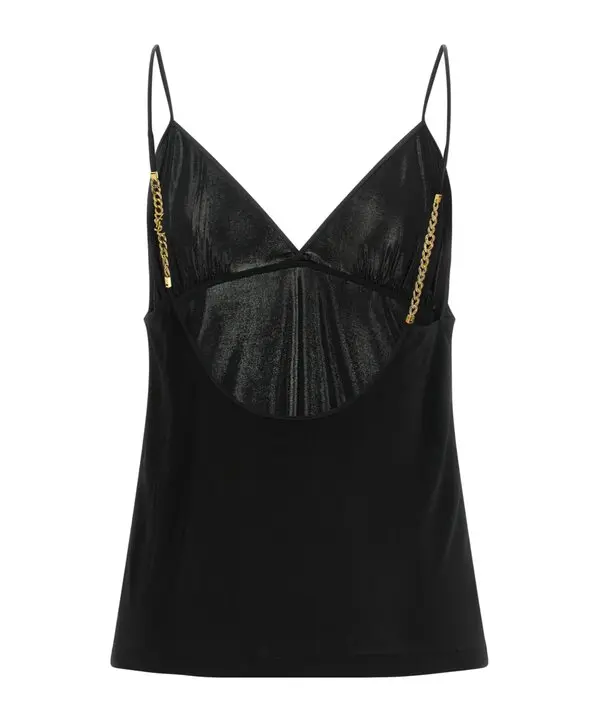 Saint Laurent Sleeveless V-neck Top
