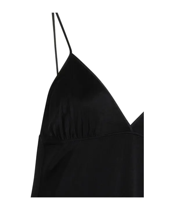 Saint Laurent Sleeveless V-neck Top