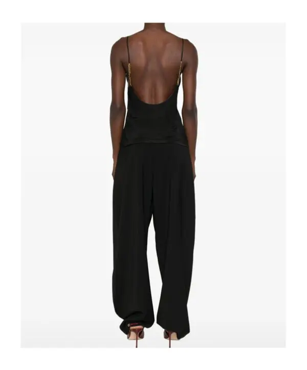Saint Laurent Sleeveless V-neck Top