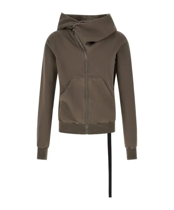 Rick Owens Long-sleeved Hoodie - Brown