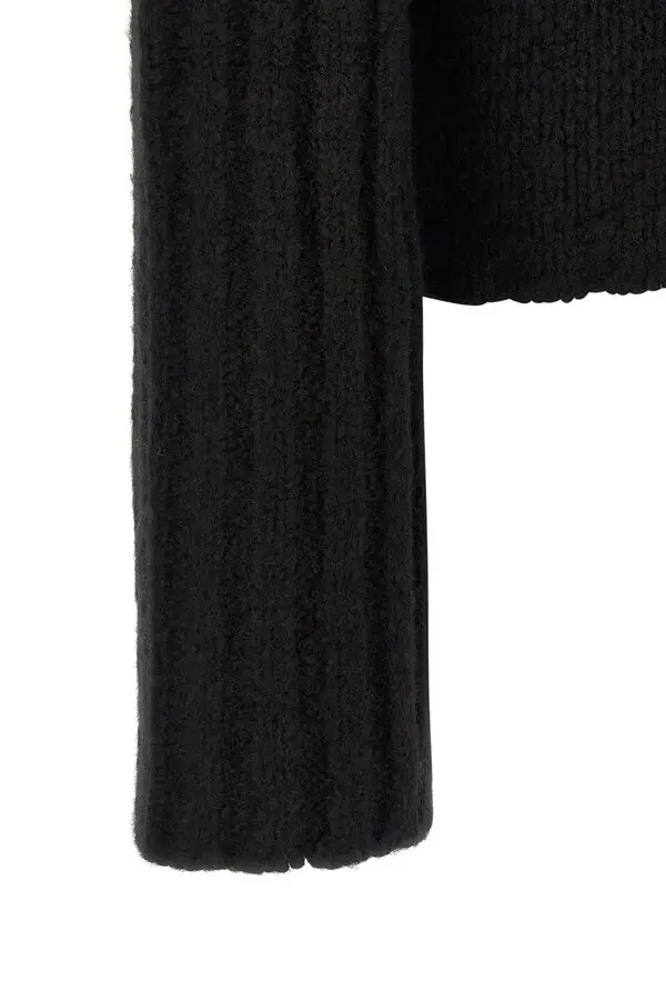 Rick Owens Ribbed-knit Long-sleeve Sweater