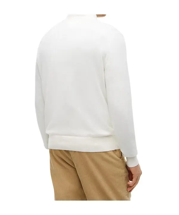 Tommy Hilfiger Mock Neck Quarter-zip Jumper With Cashmere