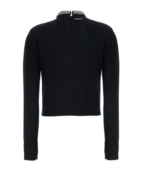 Pinko Embellished Knitted Jumper