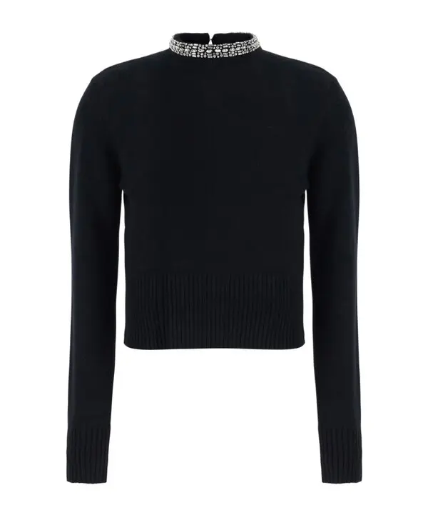 Pinko Embellished Knitted Jumper