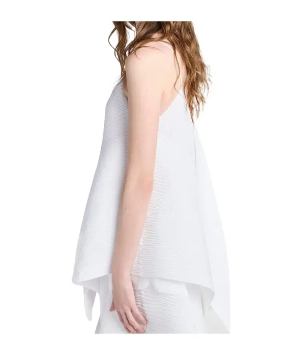 J.W.ANDERSON Pleated Handkerchief-hem Blouse