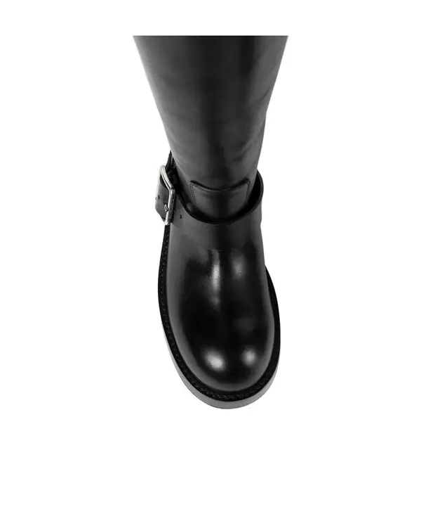ANN DEMEULEMEESTER Arwa Engineer High Boots