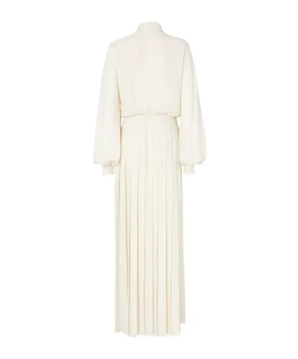 Fendi Ivory Silk Dress