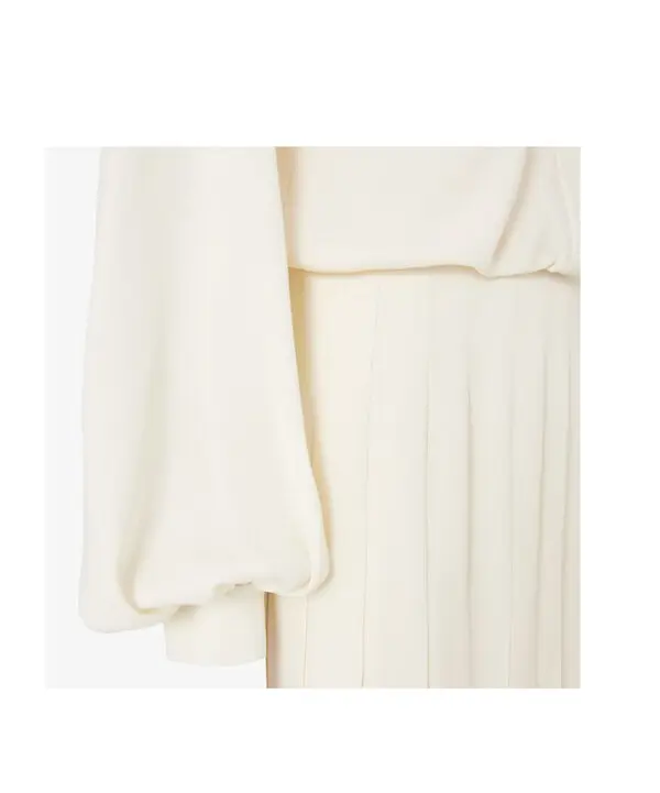 Fendi Ivory Silk Dress