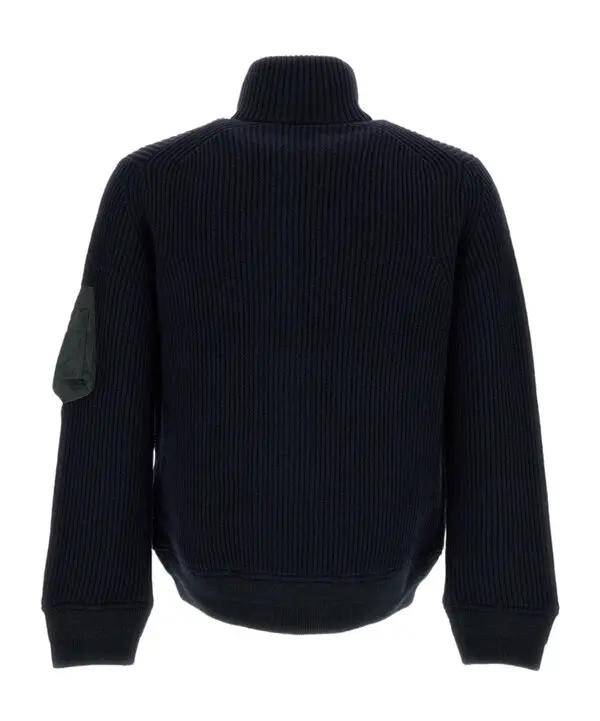 Sacai Zip-up Sweater