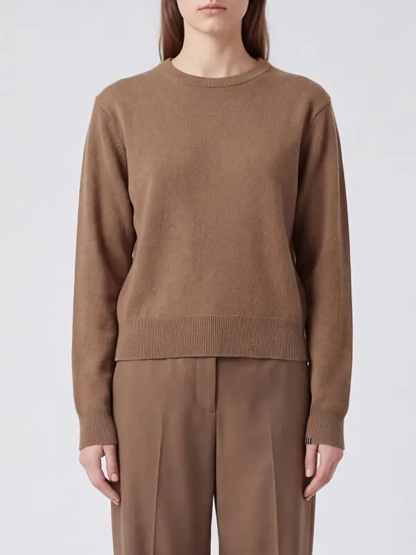 Extreme Cashmere Long-sleeved Crewneck Jumper - Brown