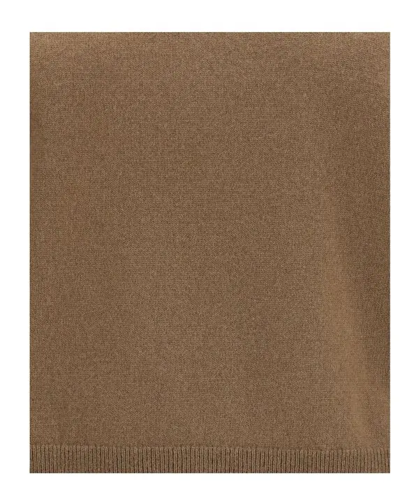 Extreme Cashmere Long-sleeved Crewneck Jumper - Brown