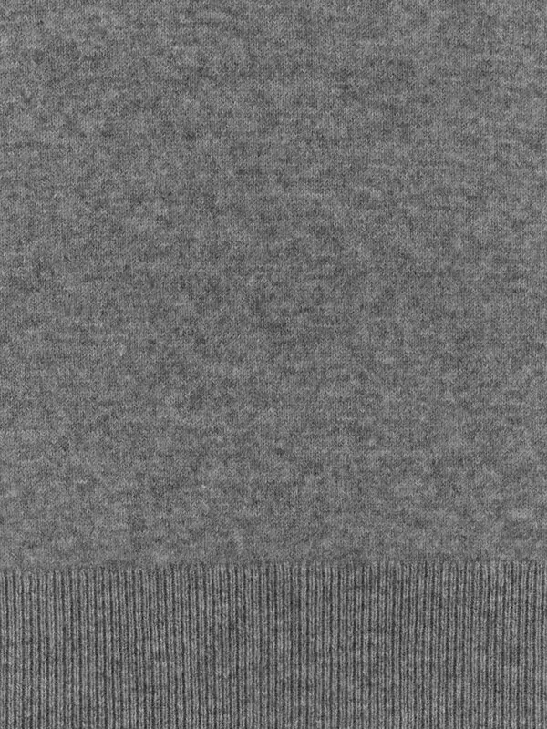 Extreme Cashmere Martina Short-sleeve V-neck Sweater - Gray
