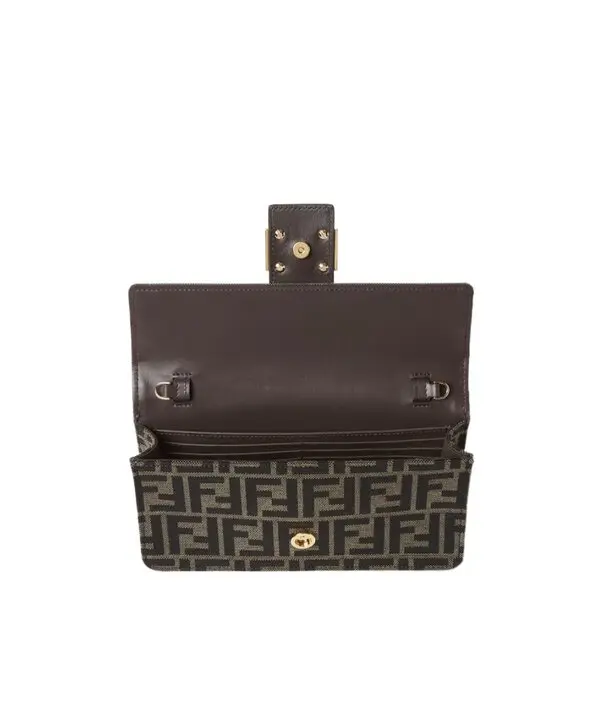 Fendi Tube Ff-jacquard Wallet