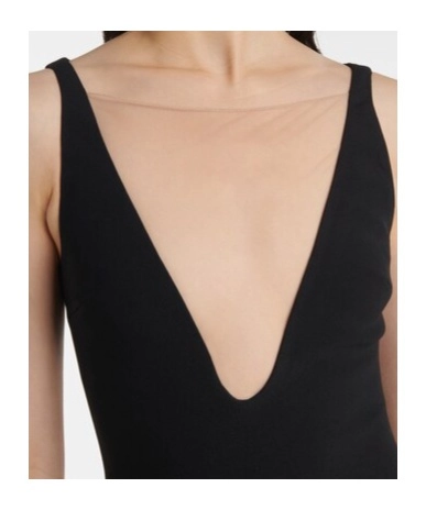 David Koma Fringed Asymmetrical Gown