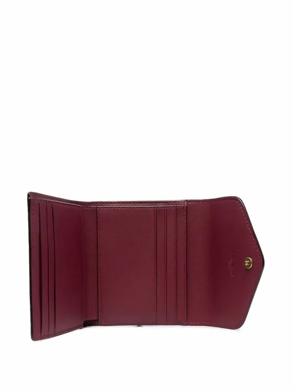 COACH Wyn Logo Plaque Small Wallet