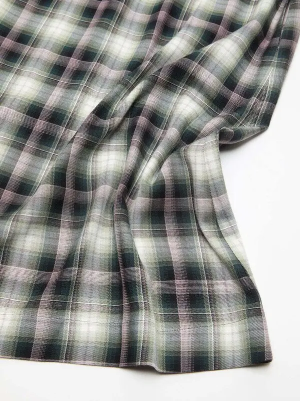 Acne Studios Plaid Midi Skirt