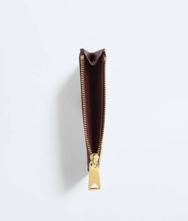 Bottega Veneta Intrecciato Zipped Card Case