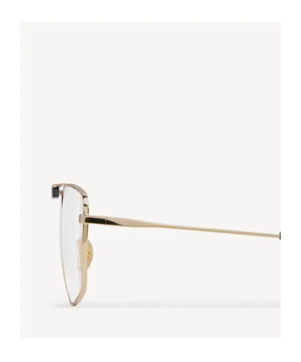 Balenciaga Navigator Sunglasses In Gold