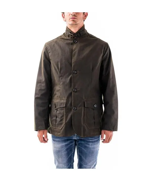 Barbour Wax Coated High-neck Jacket