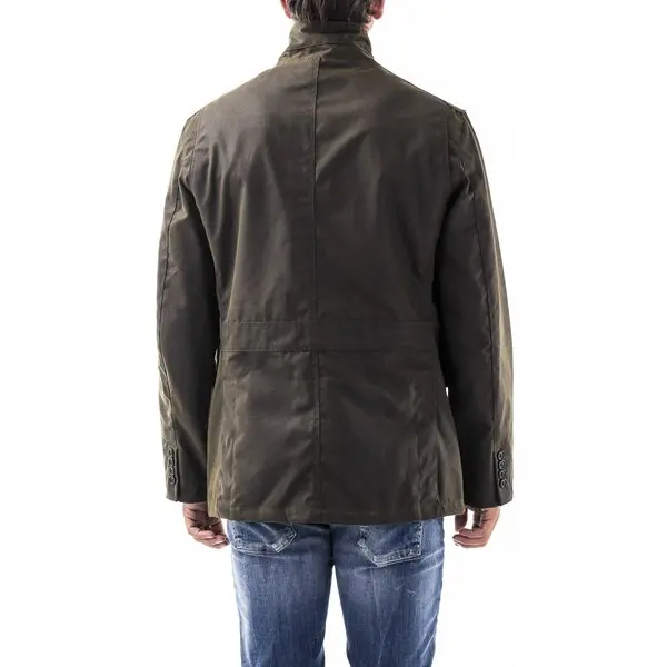 Barbour Wax Coated High-neck Jacket