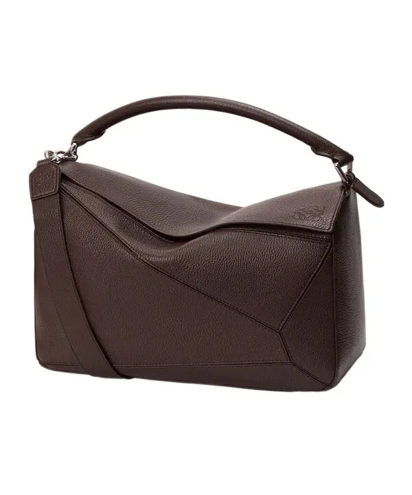 Loewe Logo Embossed Top Handle Bag