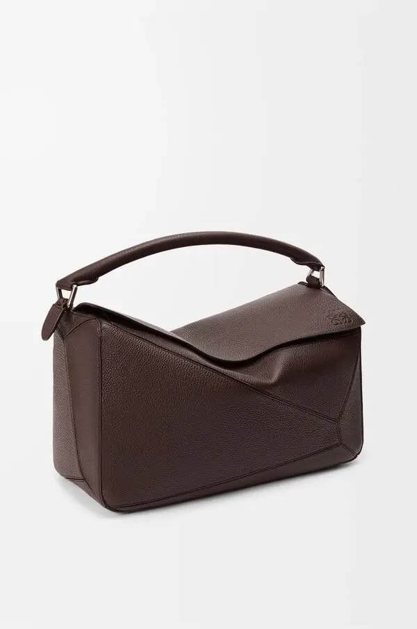 Loewe Logo Embossed Top Handle Bag