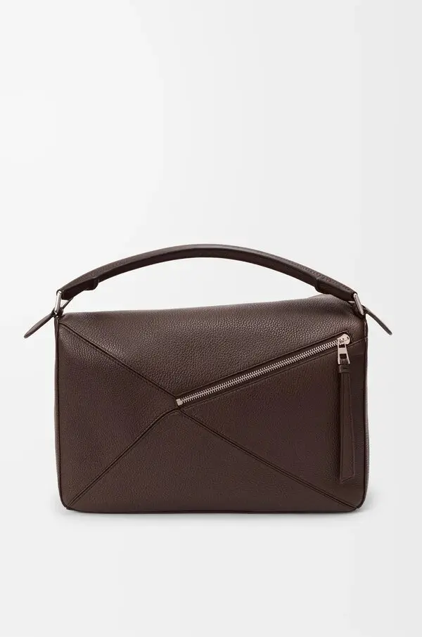 Loewe Logo Embossed Top Handle Bag