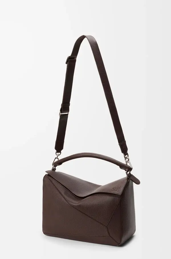 Loewe Logo Embossed Top Handle Bag