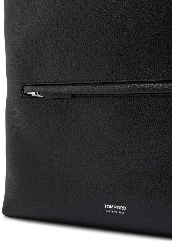 TOM FORD Grained Leather Bucket Bag