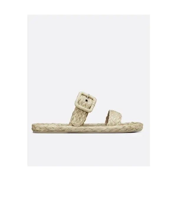Dior Knitted Sandals - Nude