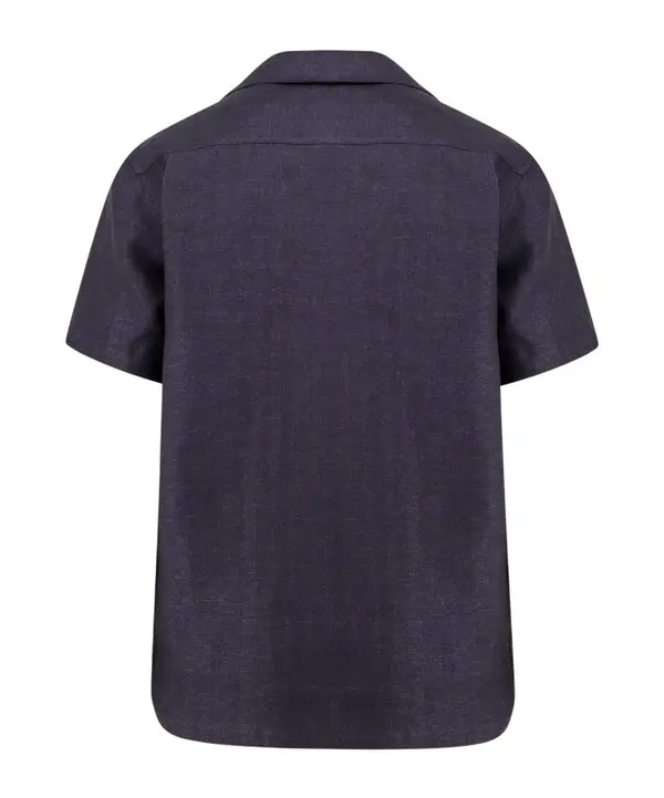 Berluti Script Detailed Collared Shirt