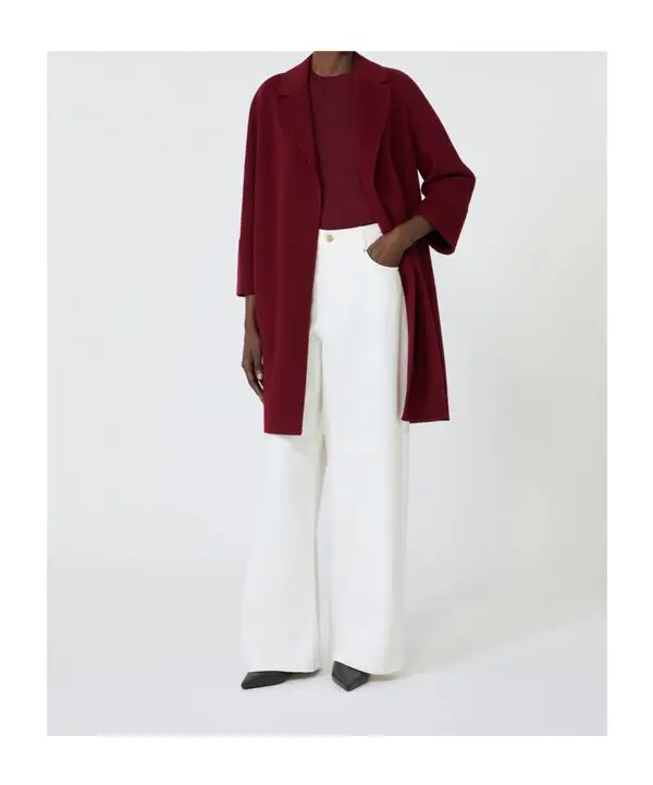 Max Mara Giulietta Crewneck Knitted Jumper - Deep Red