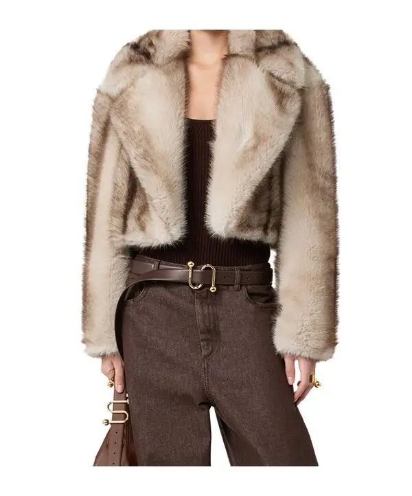Sportmax Long-sleeved Fur
