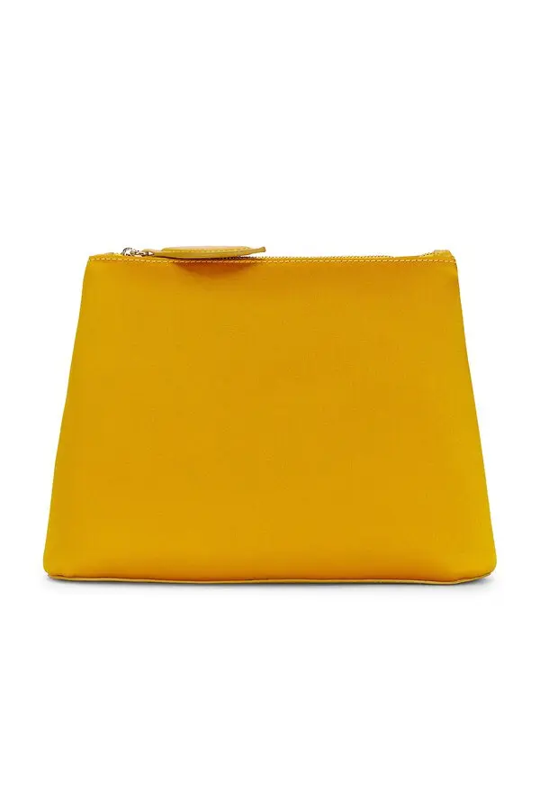 LIFFNER Zip Clutch In Satin