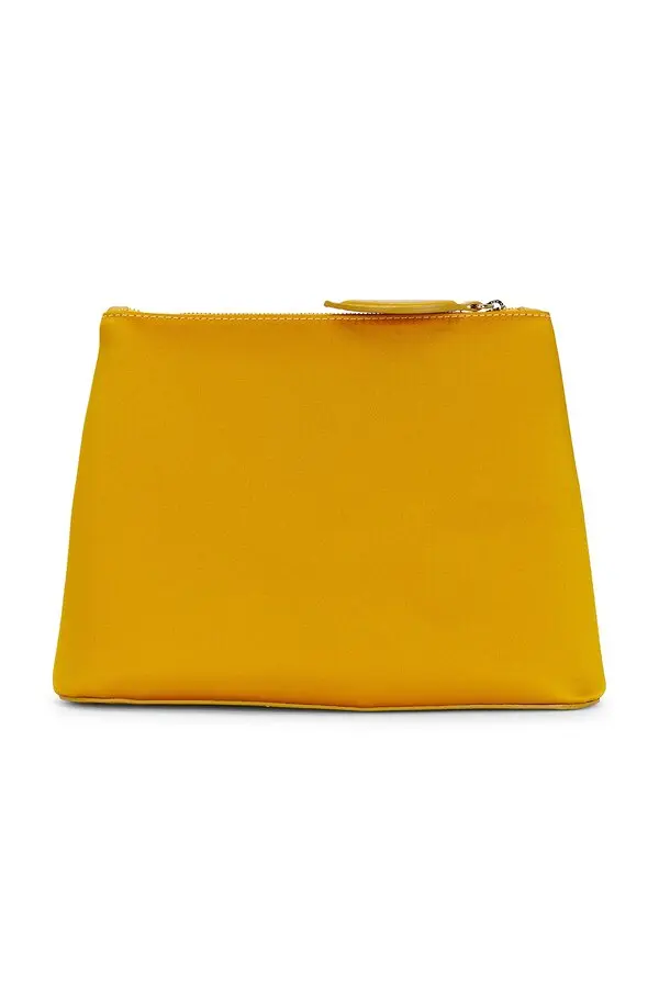 LIFFNER Zip Clutch In Satin