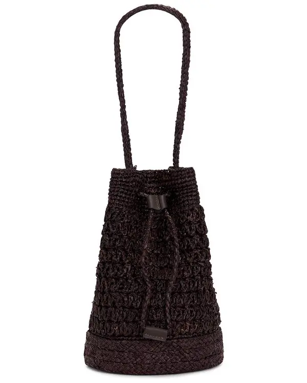 Jenni Kayne Riviera Raffia Bucket Bag