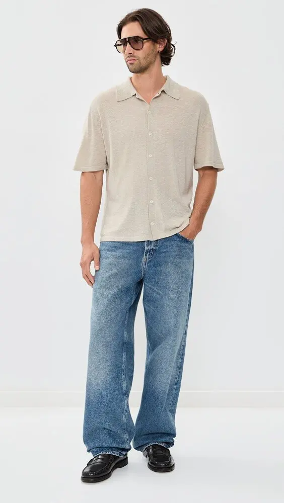 THE ELDER STATESMAN Libeccio Knit Polo
