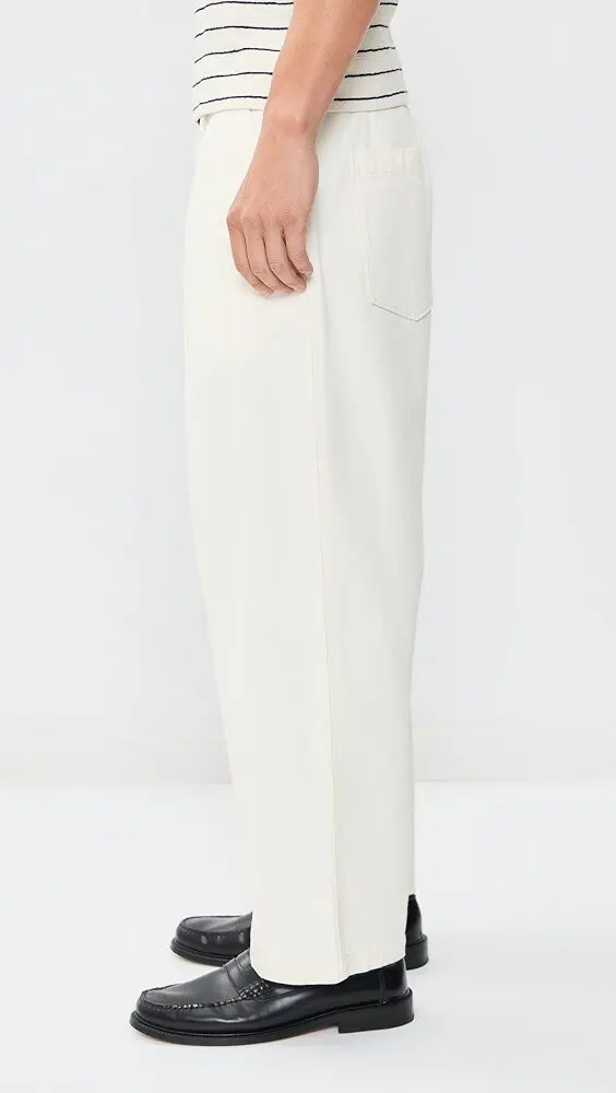Universal Works Dutch Slub Drill Wide Leg Pants