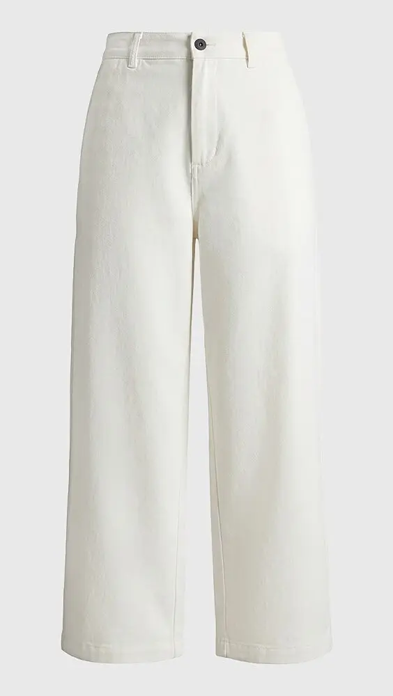 Universal Works Dutch Slub Drill Wide Leg Pants