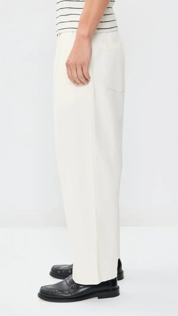 Universal Works Dutch Slub Drill Wide Leg Pants
