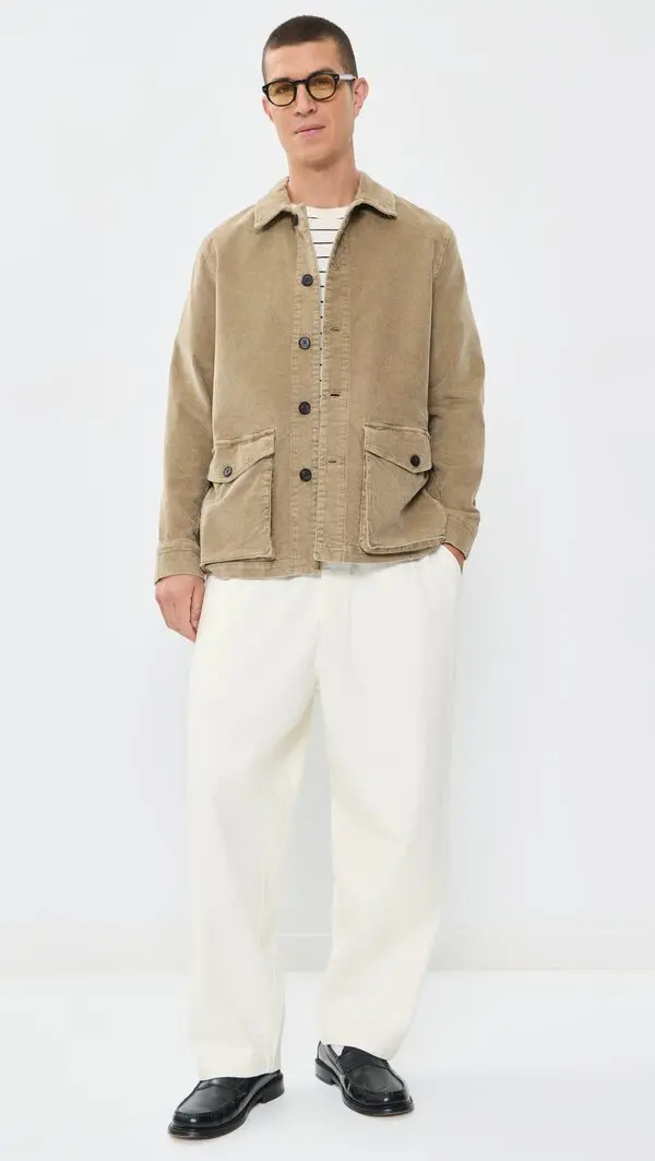 Universal Works Dutch Slub Drill Wide Leg Pants