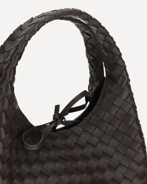 Bottega Veneta Campana Shoulder Bag - Brown
