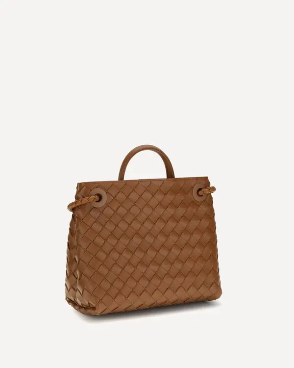 Bottega Veneta Andiamo Shoulder Bag - Brown