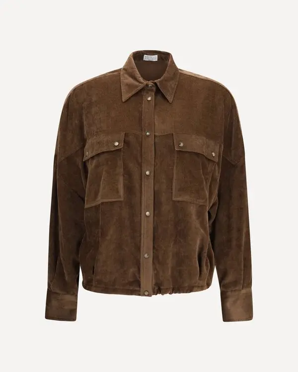 Brunello Cucinelli Corduroy Shirt