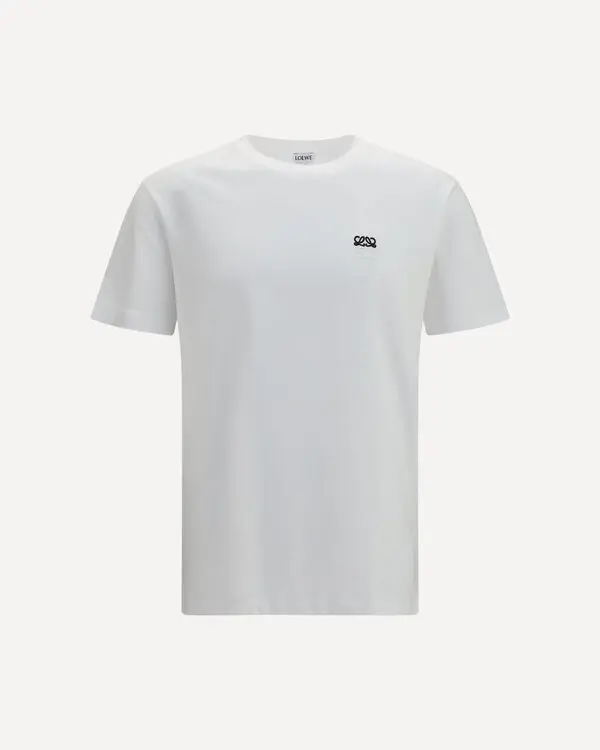 Loewe Cotton T-shirt With Embroidered Logo