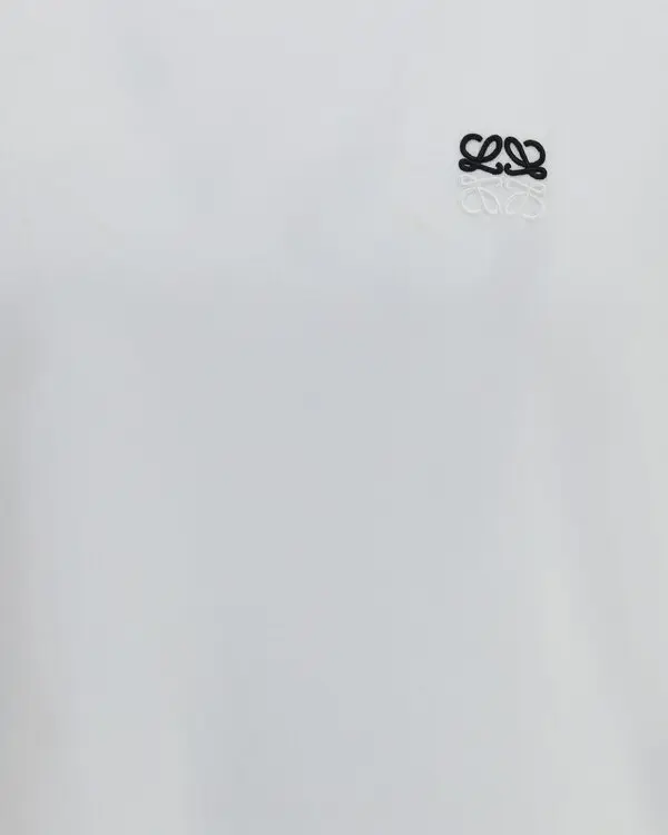 Loewe Cotton T-shirt With Embroidered Logo