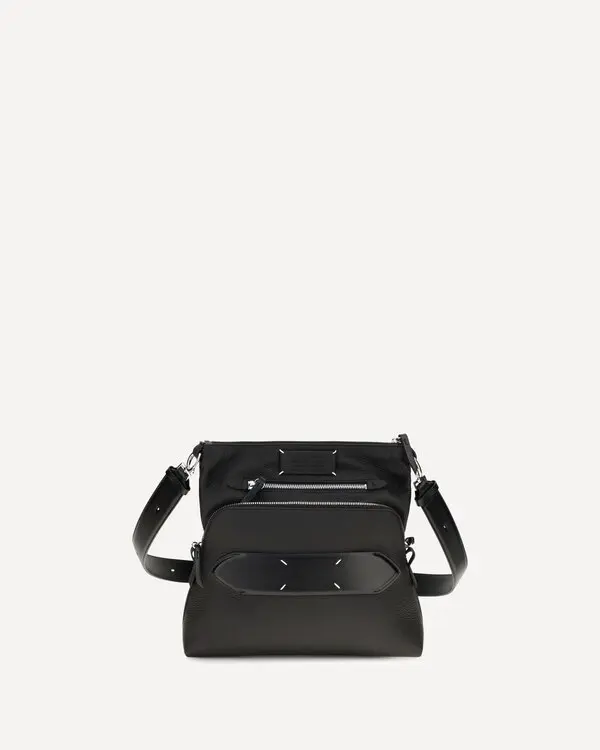 MAISON MARGIELA Small Soft 5ac Multifunction Crossbody Bag - Black