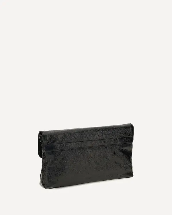 Balenciaga Le City Clutch In Lambskin