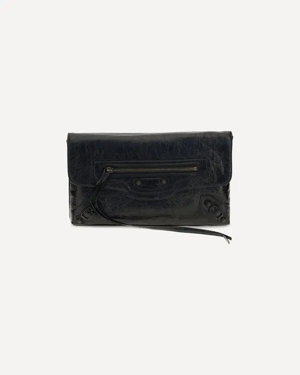 Balenciaga Le City Clutch In Lambskin
