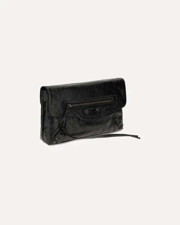 Balenciaga Le City Clutch In Lambskin